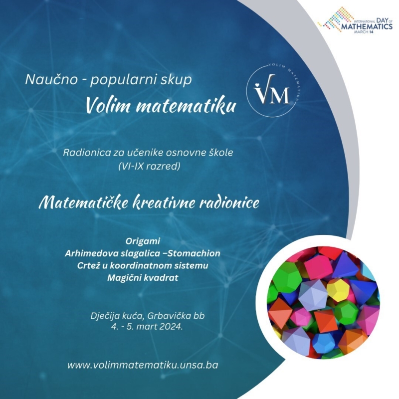 Novosti – Volim matematiku